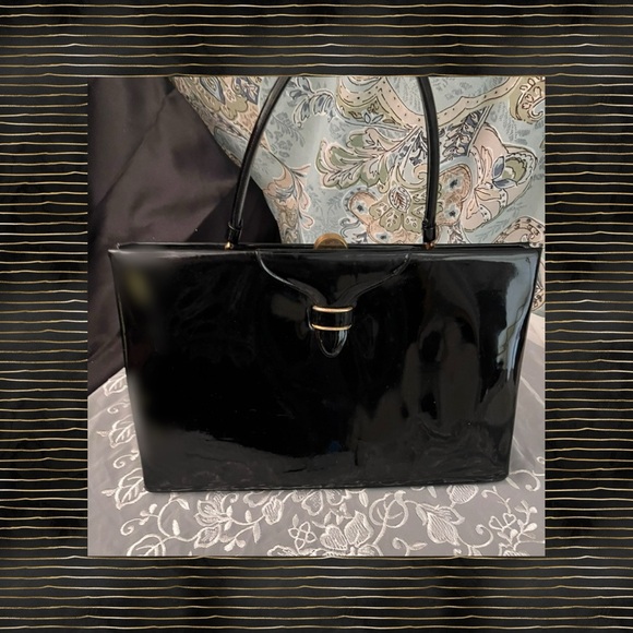 Terry Lewis Classic Luxuries | Bags | Vintage Crown Lewis Patent ...